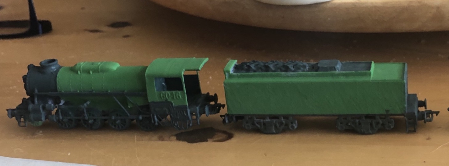 Locomotive S160 (for N gauge motor bogies by boonie | Download free STL ...