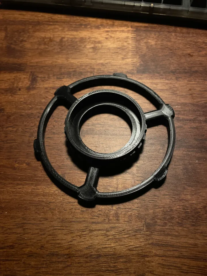 Focuser Ring with Wheel by rightenan | Download free STL model ...