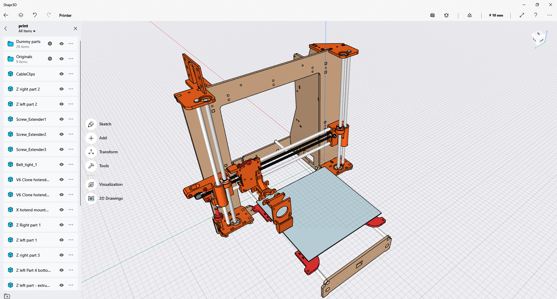 Fully Reworked/Custom 3D printer by Sin | Download free STL model ...