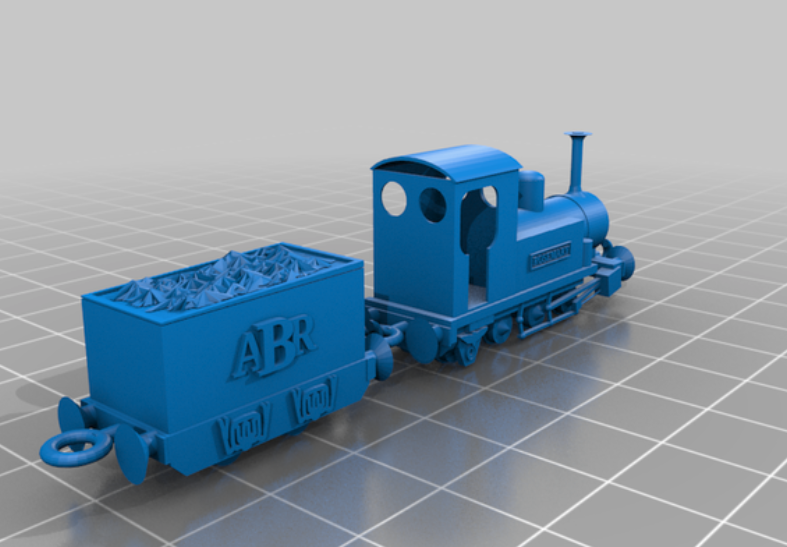 Tank engine "Rosemary" plus tender for "minimum gauge" railway. by ...