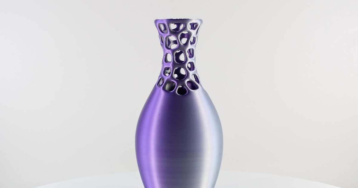 Voronoi Vase for Dried Flowers, Elegant Decoration Vase by Slimprint ... Voronoi Vase for Dried Flowers, Elegant Decoration Vase by Slimprint ...