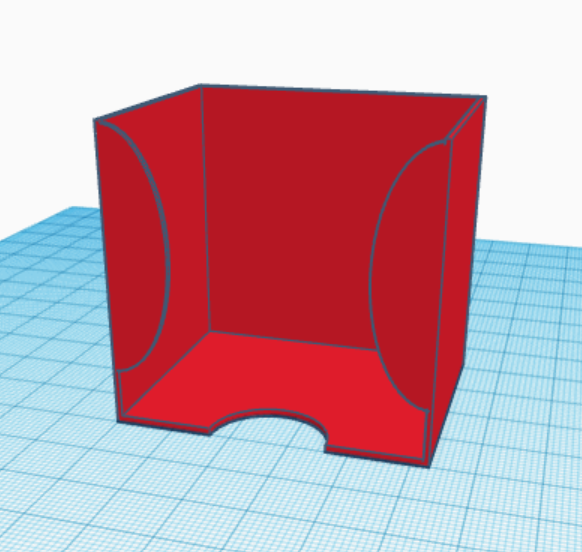 Sticky Notes Dispenser for 4x5cm blocks by b--rian | Download free STL ...