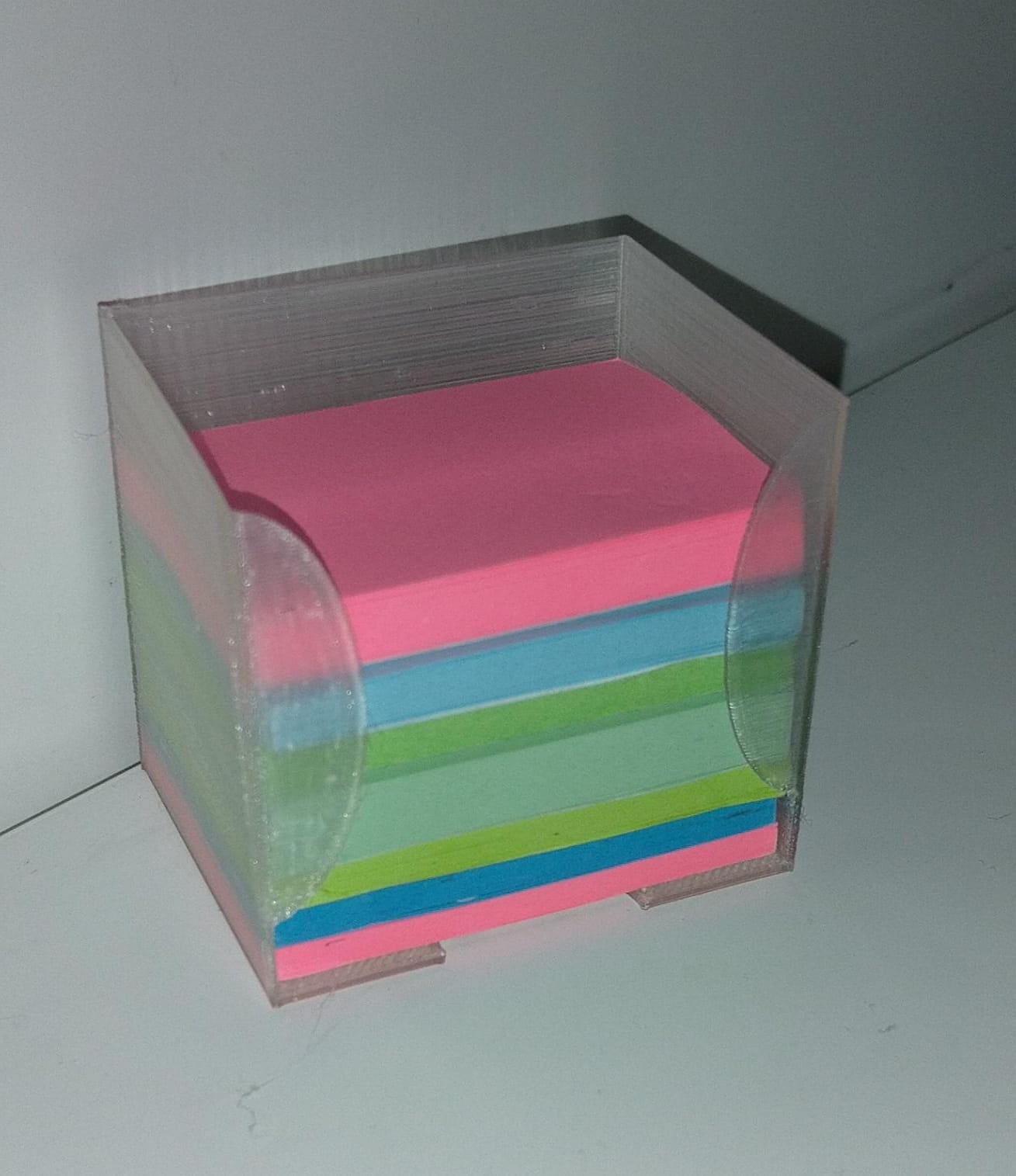 Sticky Notes Dispenser for 4x5cm blocks by b--rian | Download free STL ...