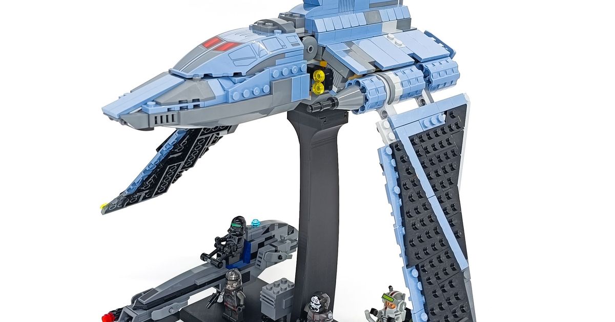 Modular Display Stands for over 70 LEGO Star Wars (X-Wings, Shuttles ...