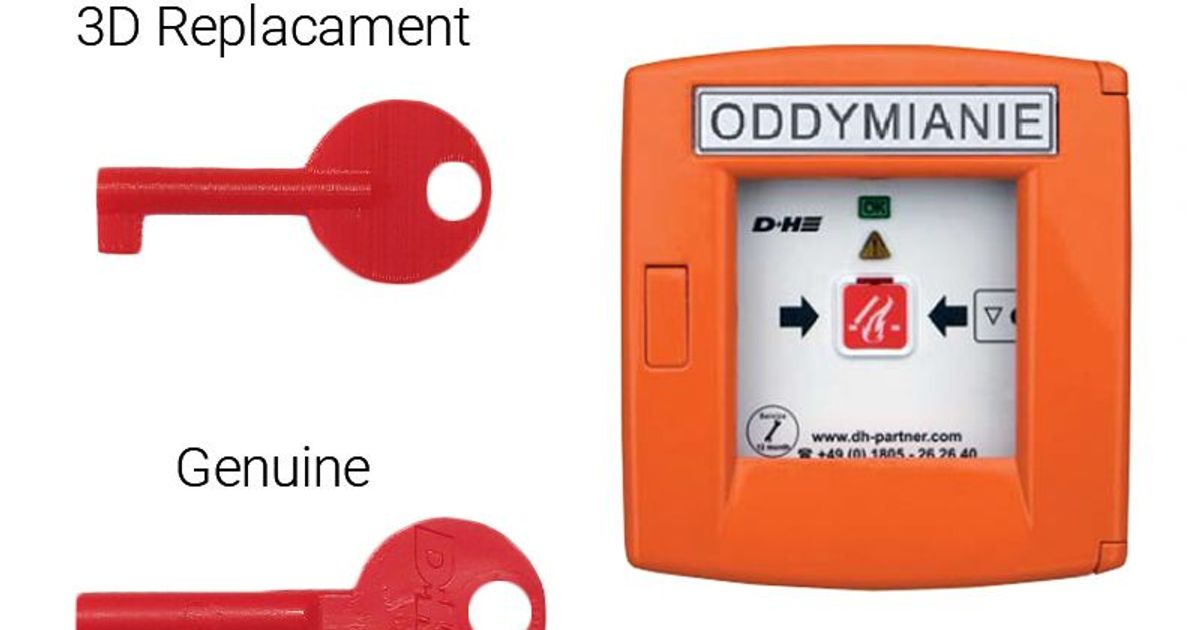Key for Smoke Extraction / Vents RT 45-LT D+H Mechatronic by ...