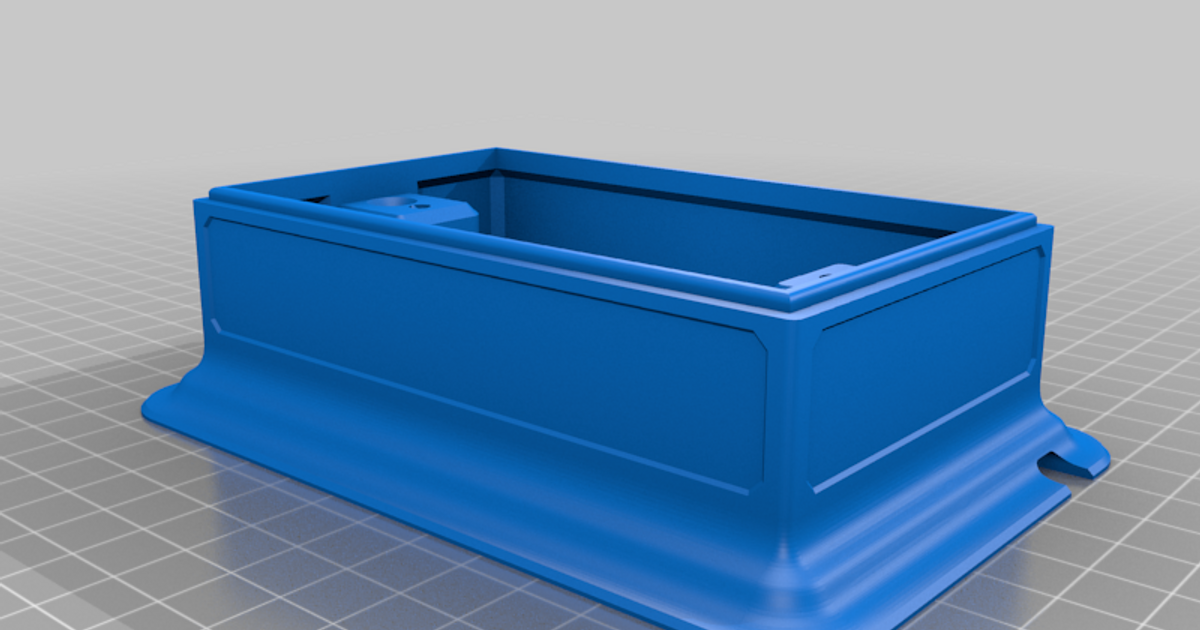 Stylish Box to Mount Lightswitch on Wall by acmegeek | Download free ...