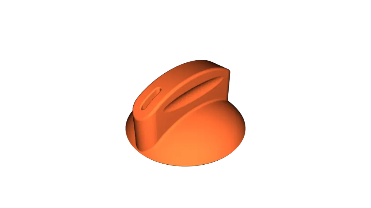 Washer Dryer Knob for GE and maybe others by acmegeek | Download free STL model | Printables.com