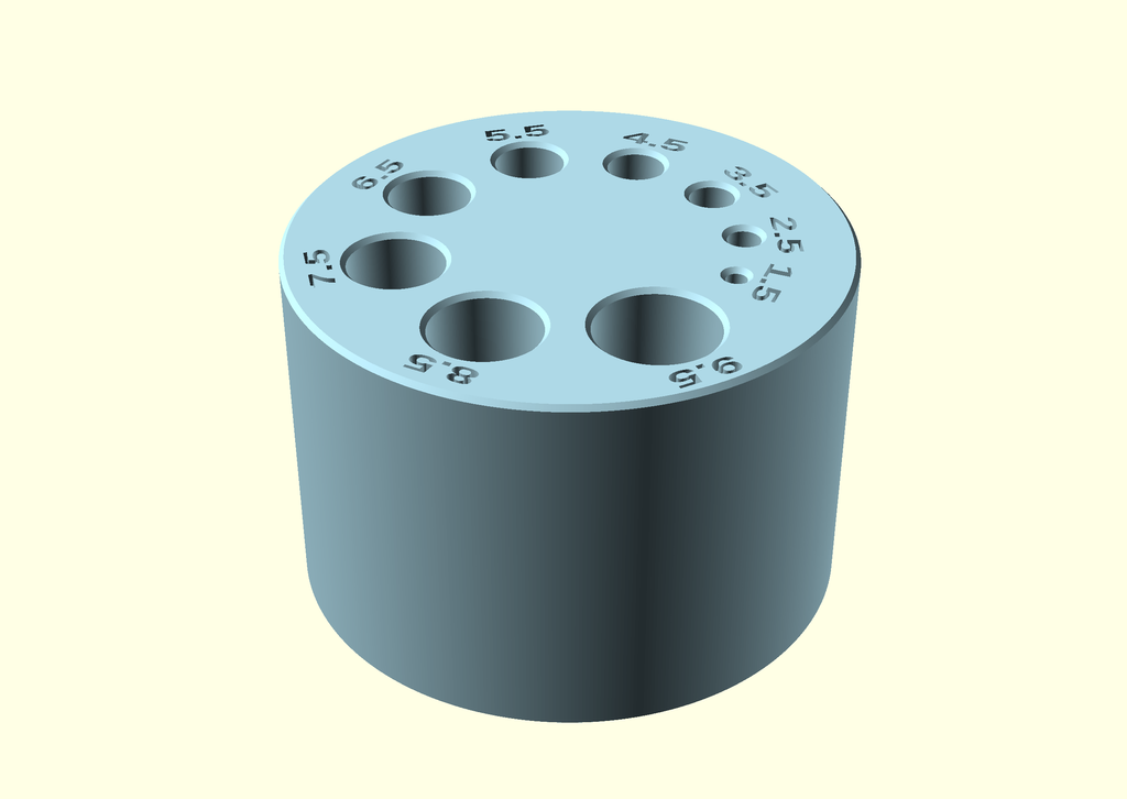 Parametric Drill/Tap Guide by Projunk | Download free STL model ...