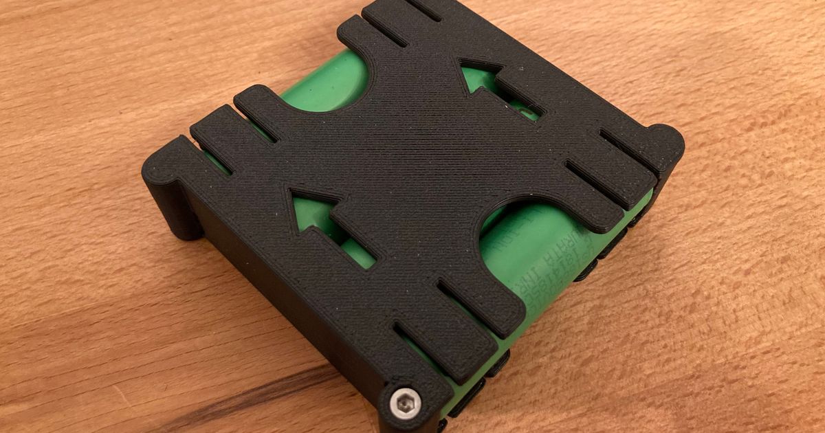 18650 Case by Wapameepto | Download free STL model | Printables.com