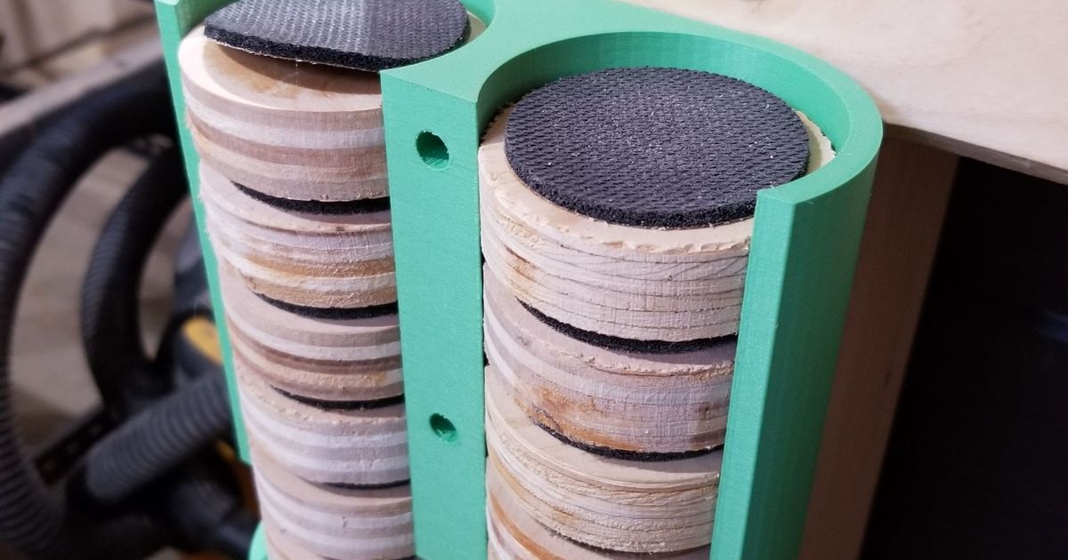 Double Puck Holder by Donald Cake | Download free STL model ...