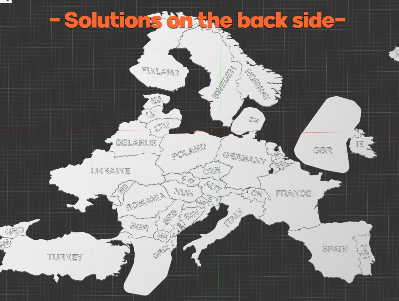 Europe Game and Puzzle - educational and fun purpose by Nils Kal ...