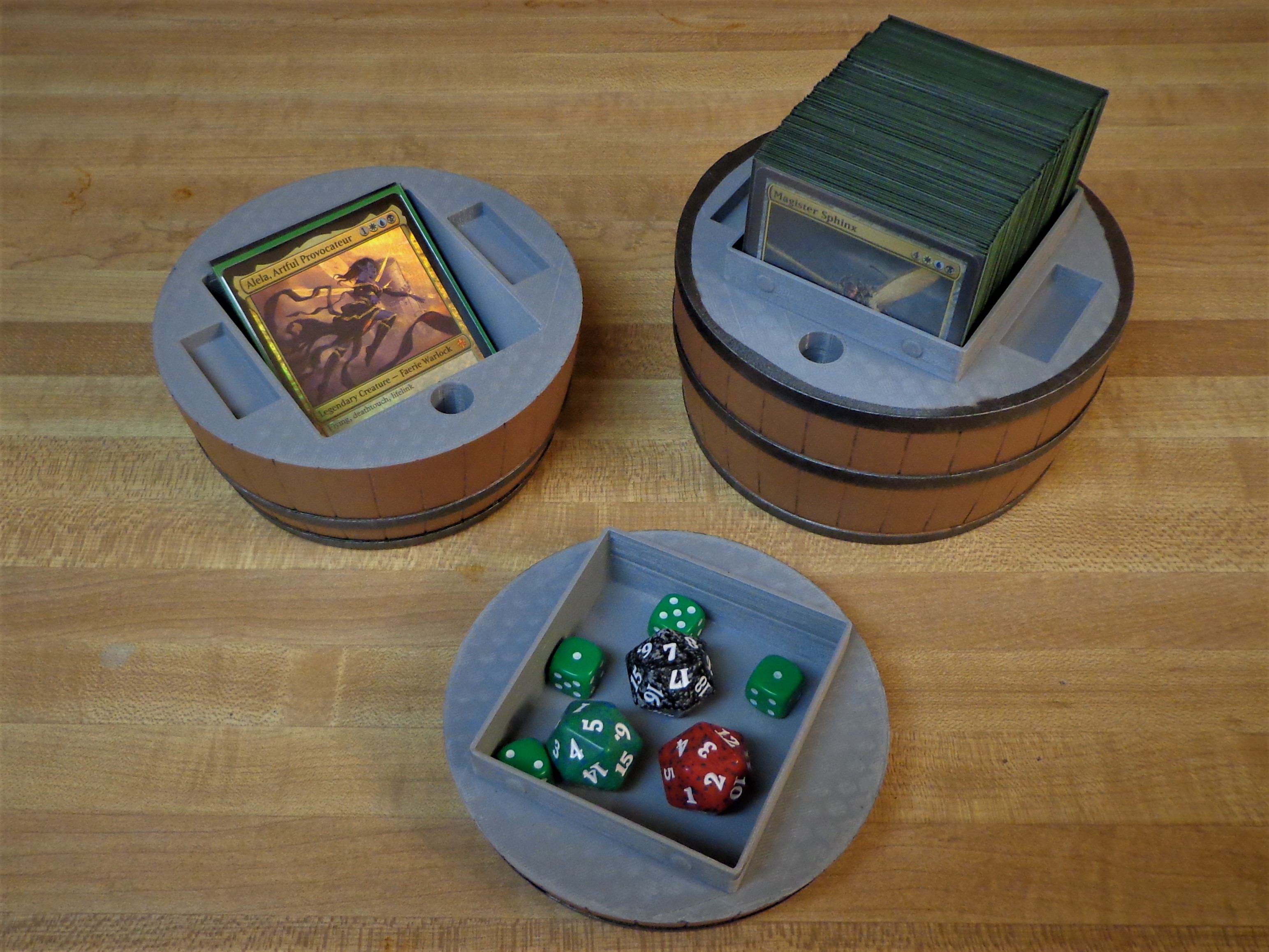 Barrel Deck Box V2 (MTG) by Tekcor17 | Download free STL model ...