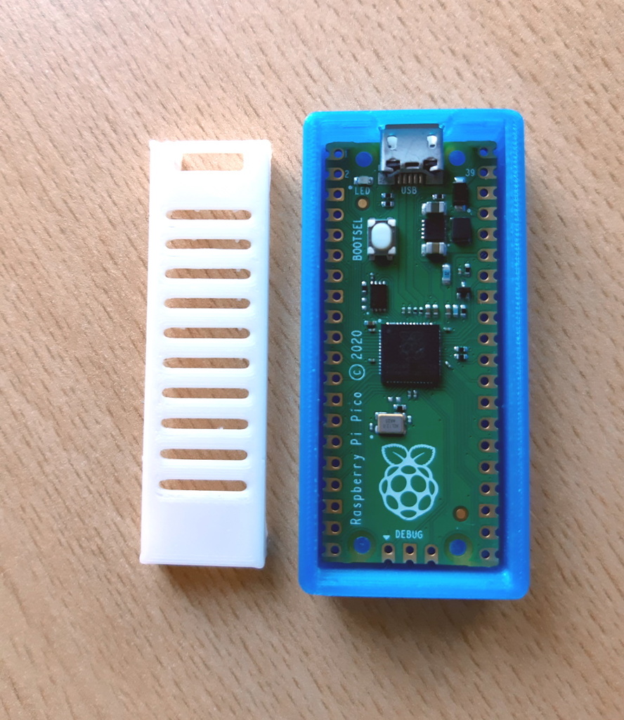 Raspberry Pi Pico Case Snapfit Screwless By Dotnetworker Download Free Stl Model