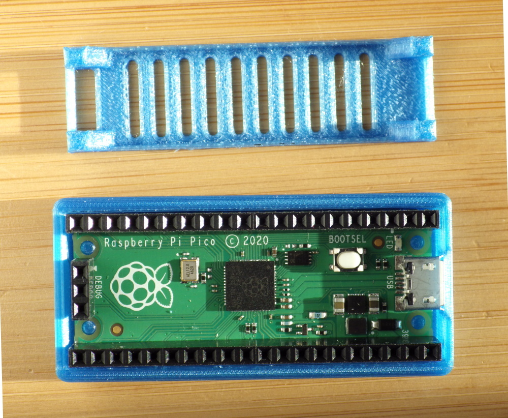 Raspberry Pi Pico Case - Snapfit, Screwless by DotNetWorker | Download ...