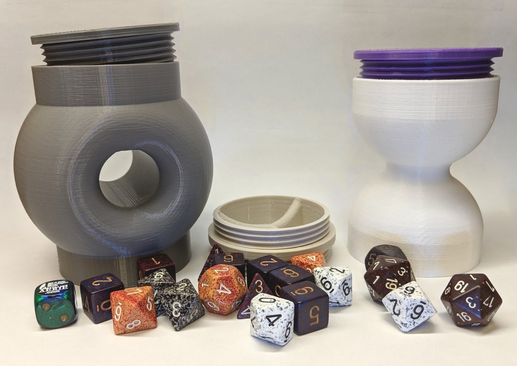 Modular dice tower by FlyingPurpleCow | Download free STL model ...
