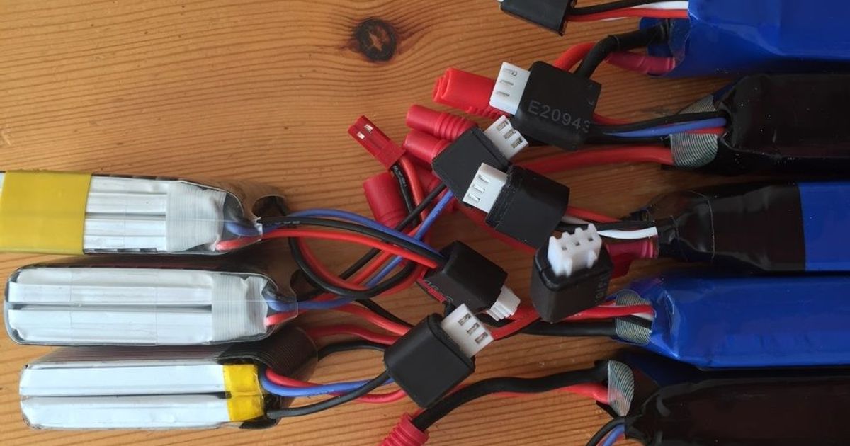 2S JST balance connector grip por DotNetWorker | Descargar modelo STL ...