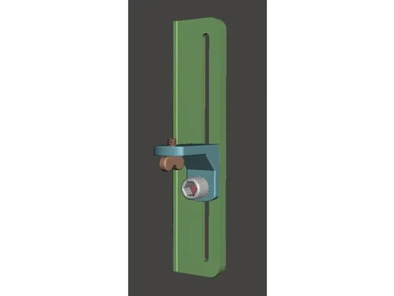 Monitor Side Mount for WebCam by MajorOCD | Download free STL model ...