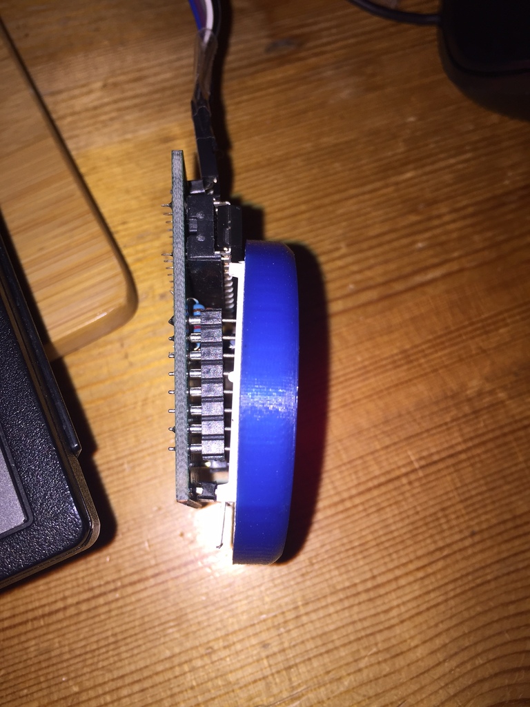 LED Matrix round eye holders by DotNetWorker | Download free STL model ...