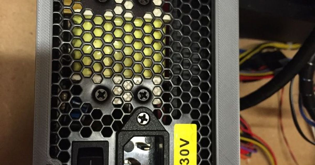 ATX power supply cutout, screw down mounting bracket von DotNetWorker ...