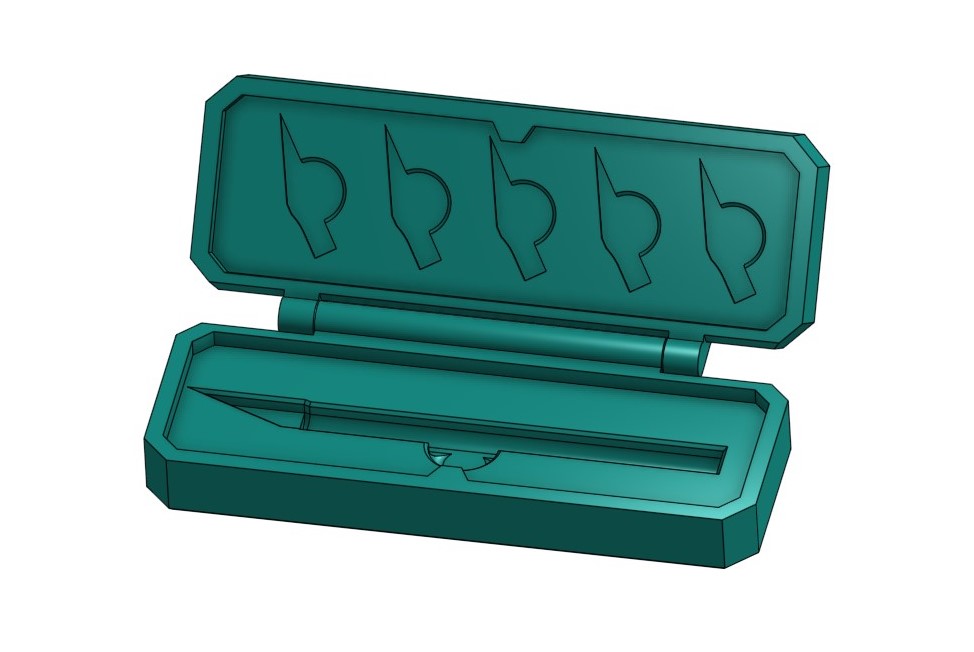 Exacto Knife Case- print in place by Ender Ending Rodríguez | Download ...