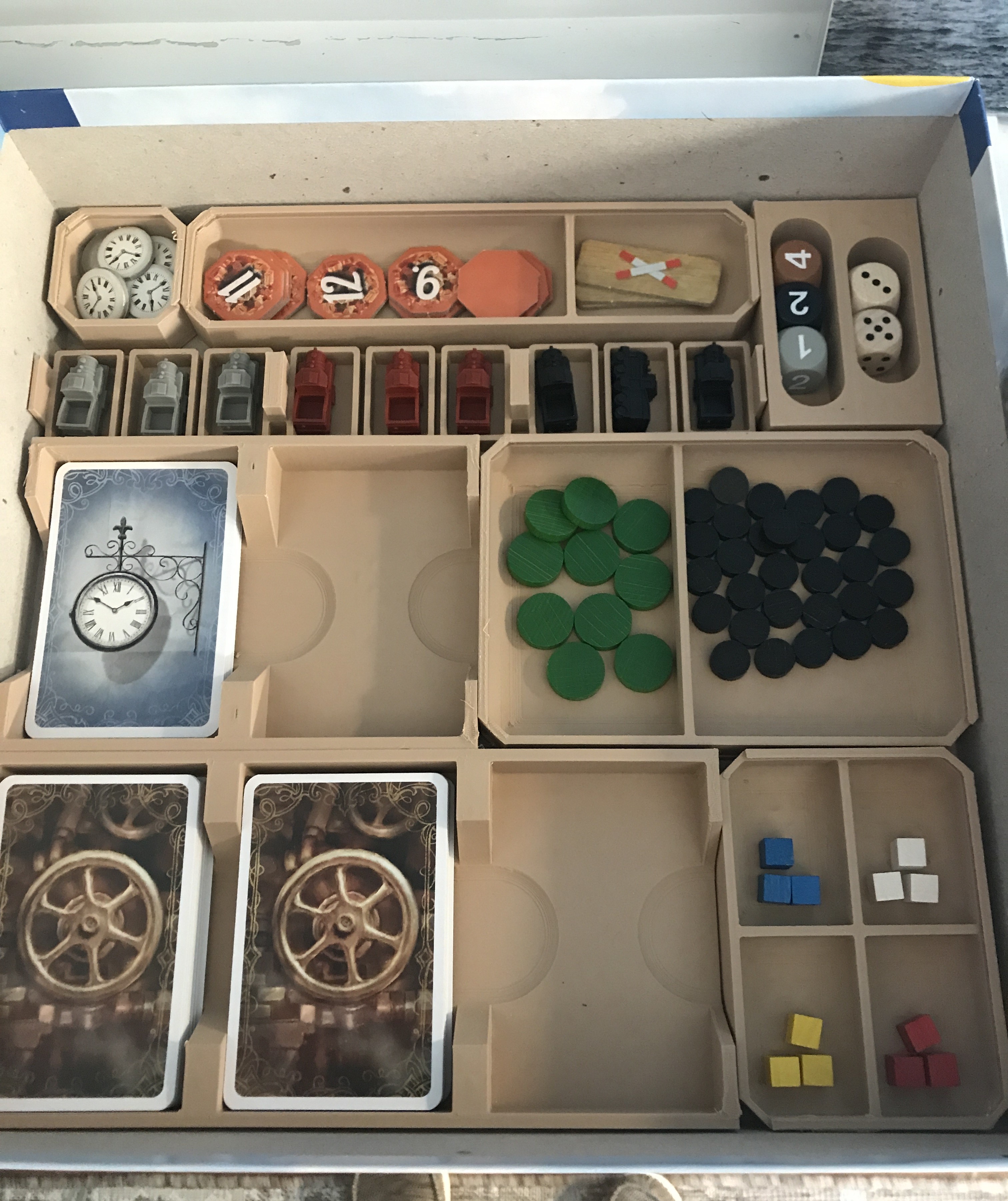 Board Game Insert for Switch & Signal by RobCannon | Download free STL ...