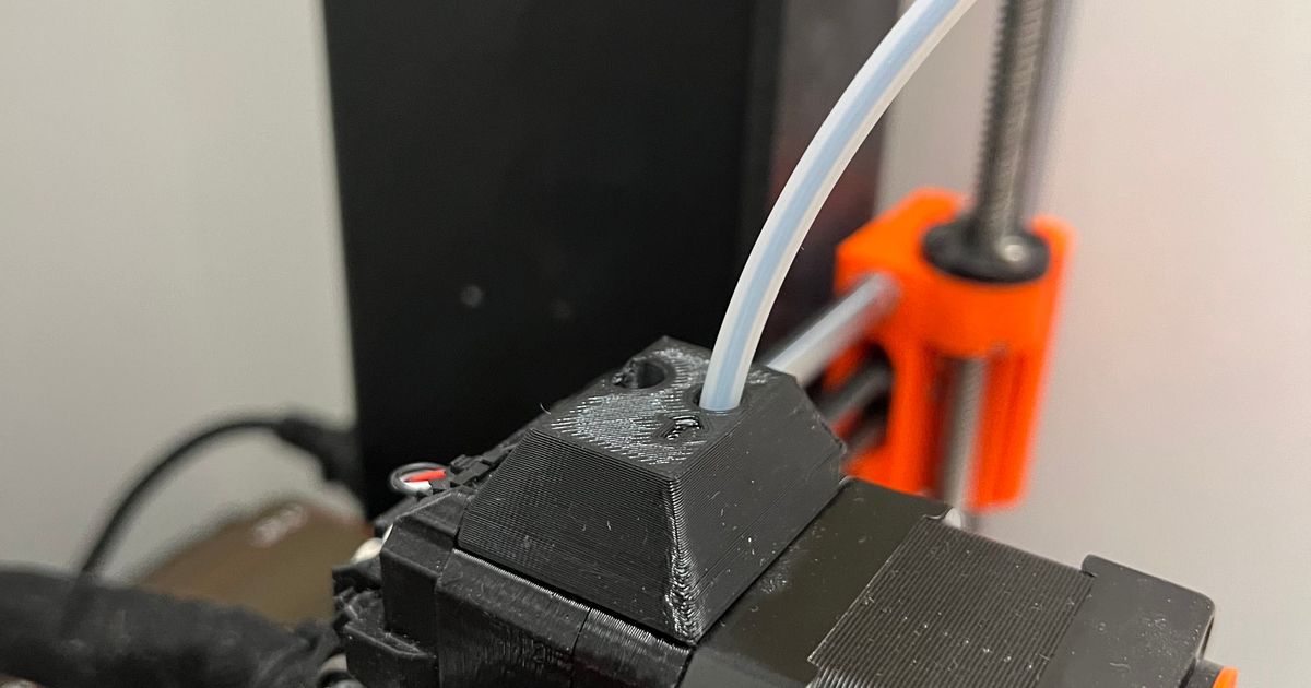 MK3S+ Filament Sensor Cover for 4mm PTFE Tube by the_ress | Download ...