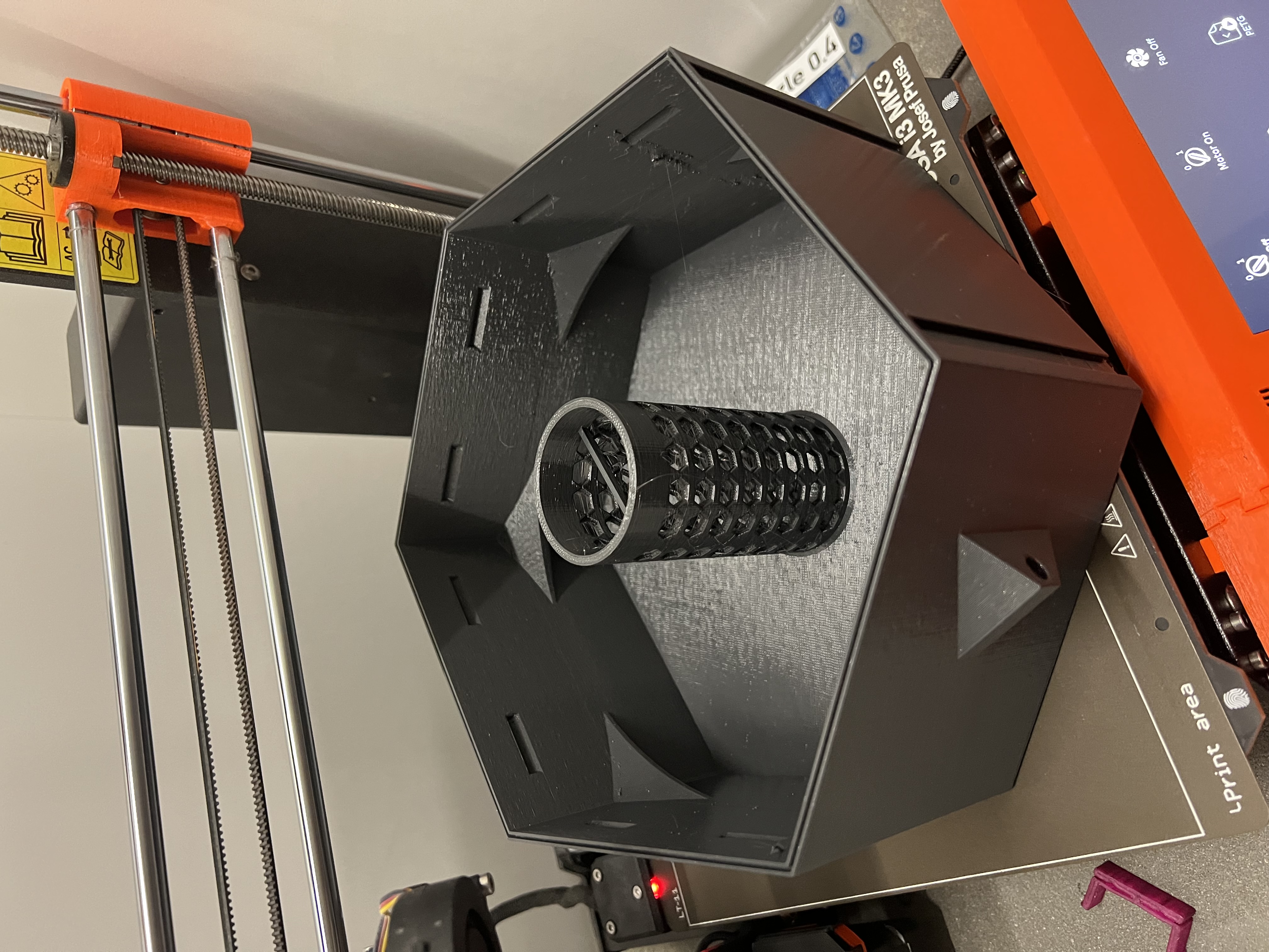 Filament drybox with MK3S frame mount by the_ress | Download free STL ...