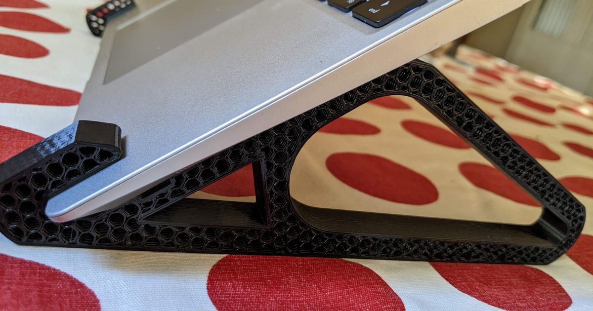 Laptop Stand for Framework by Cat in a bag | Download free STL model ...