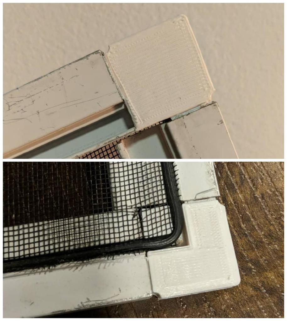 Sears Window Screen Corner by FlyingPurpleCow | Download free STL model ...