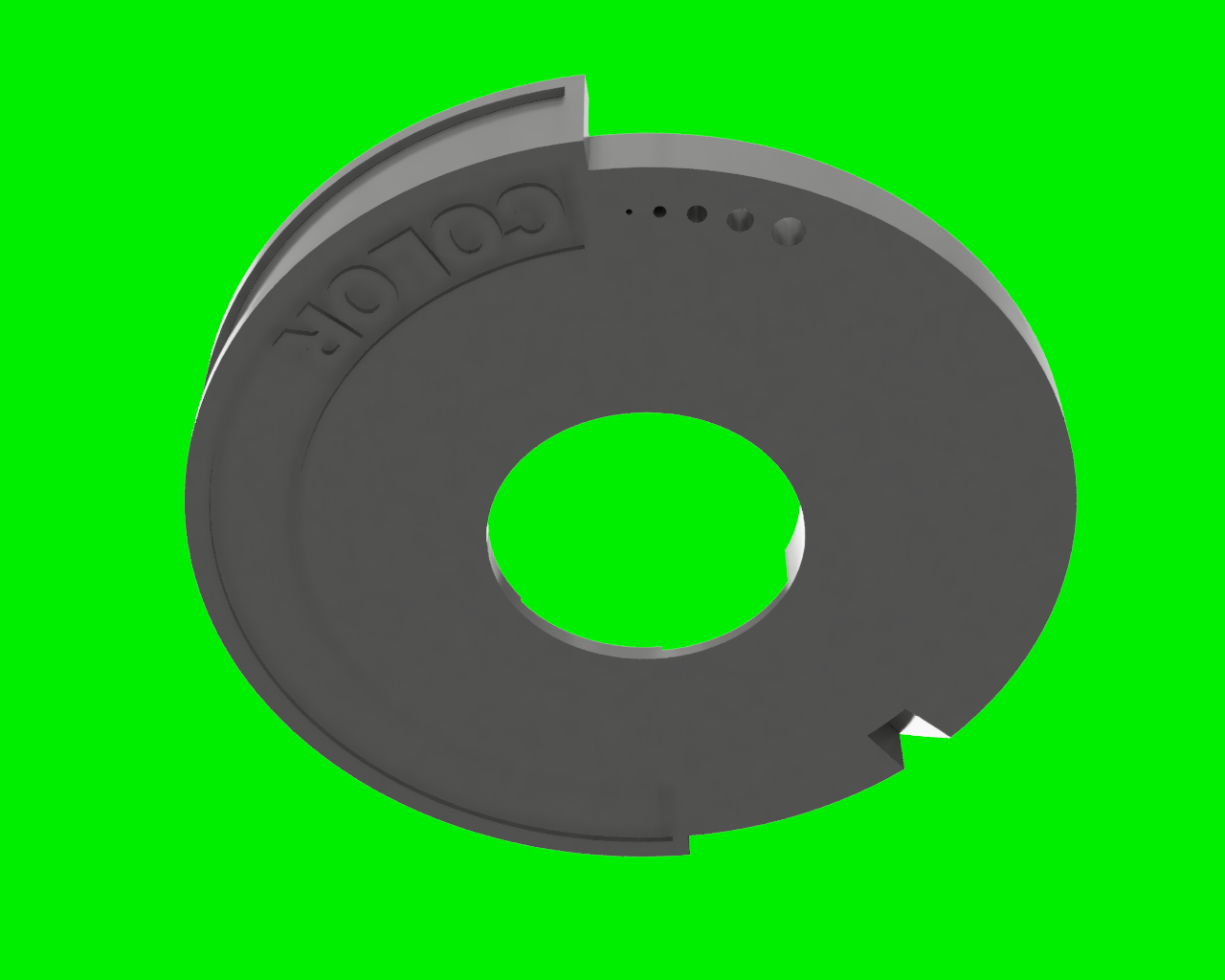 Quick-Stack Filament Swatch Rings (Customizable) by Spool Designs ...