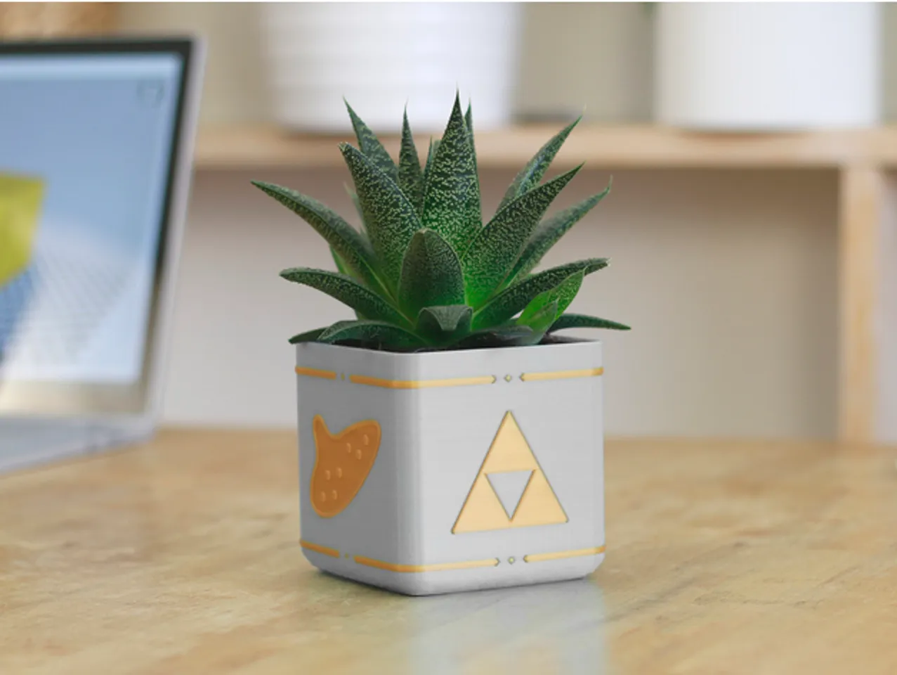 Zelda Planter - Single / Dual Extrusion Minimal Planter by Agustin ...