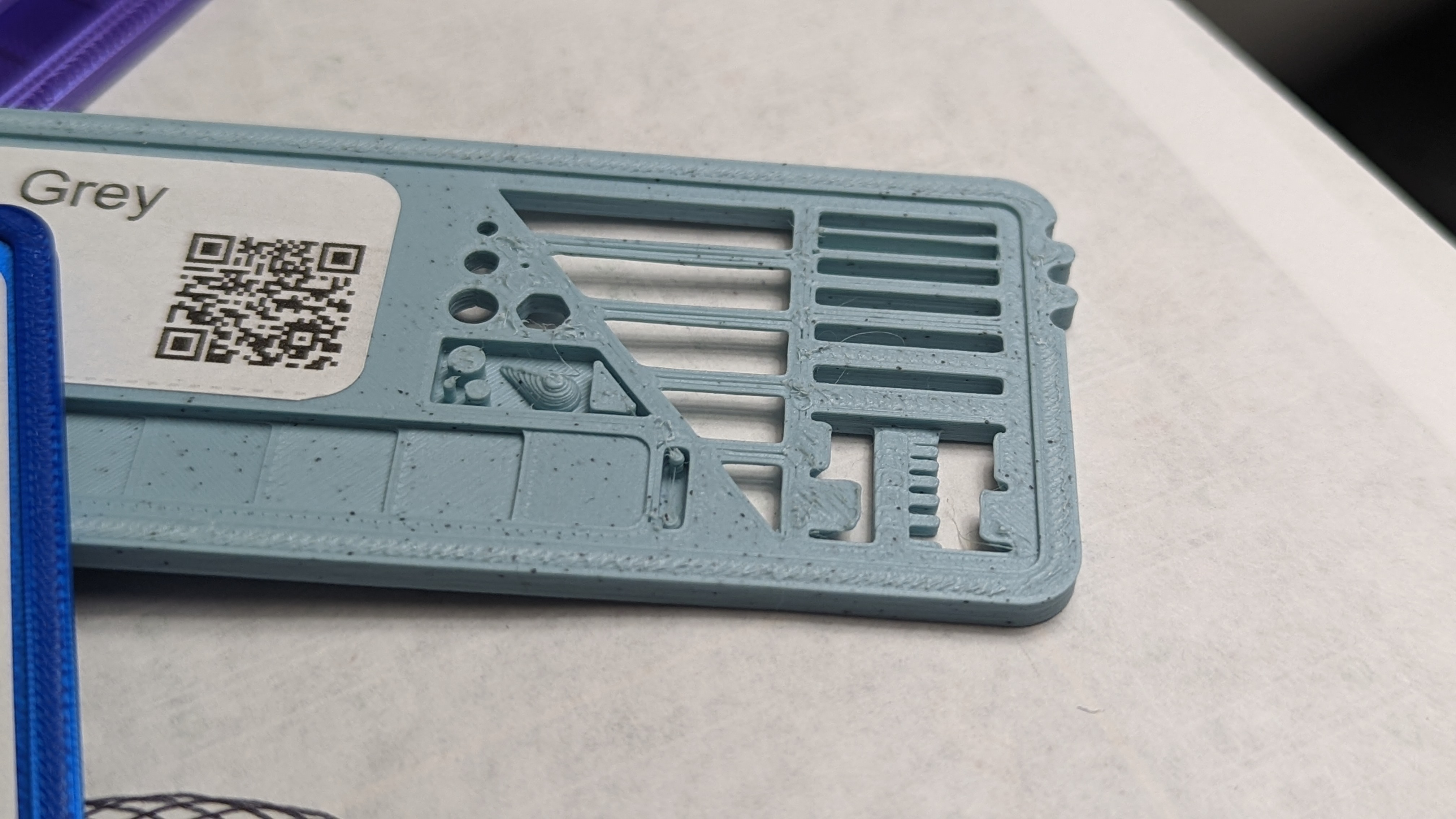 Filament Swatch with Printer Tests! by Ty10y | Download free STL model ...