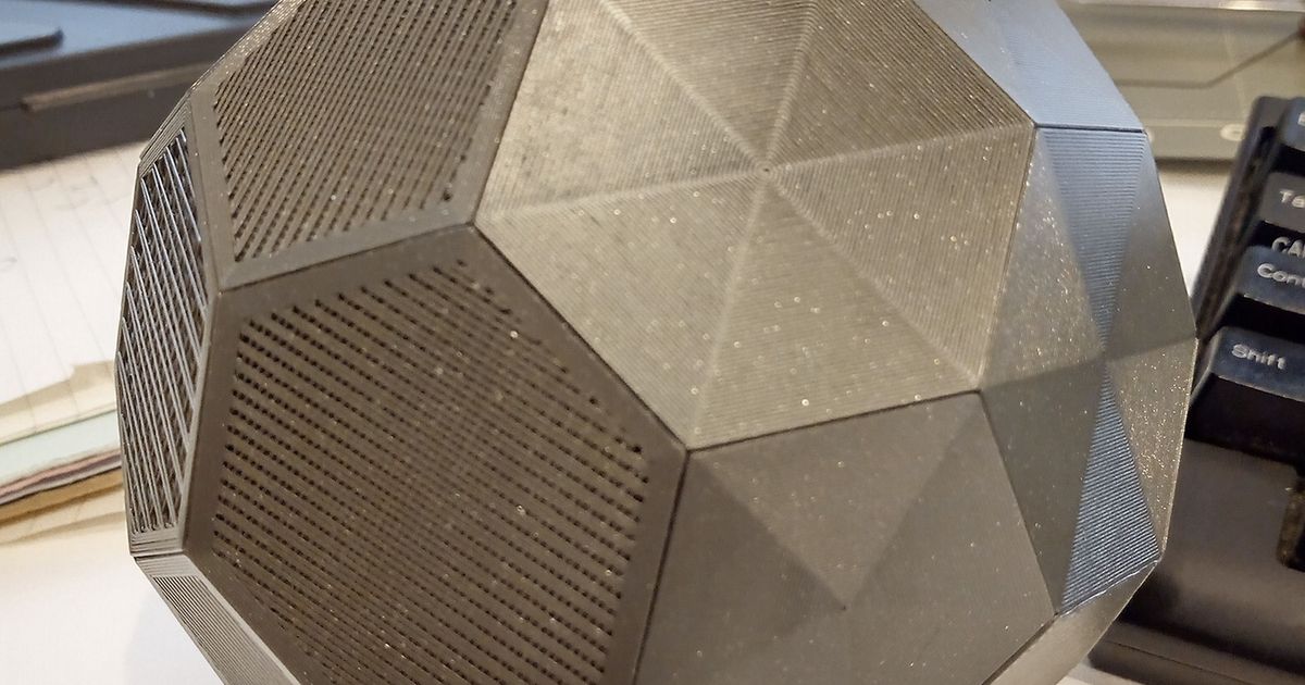 Truncated Icosehedron - Snapfit by Callan McNamara | Download free STL ...