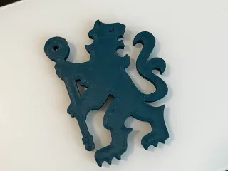 Chelsea FC Heraldic Lion by fawkeswei | Download free STL model ...