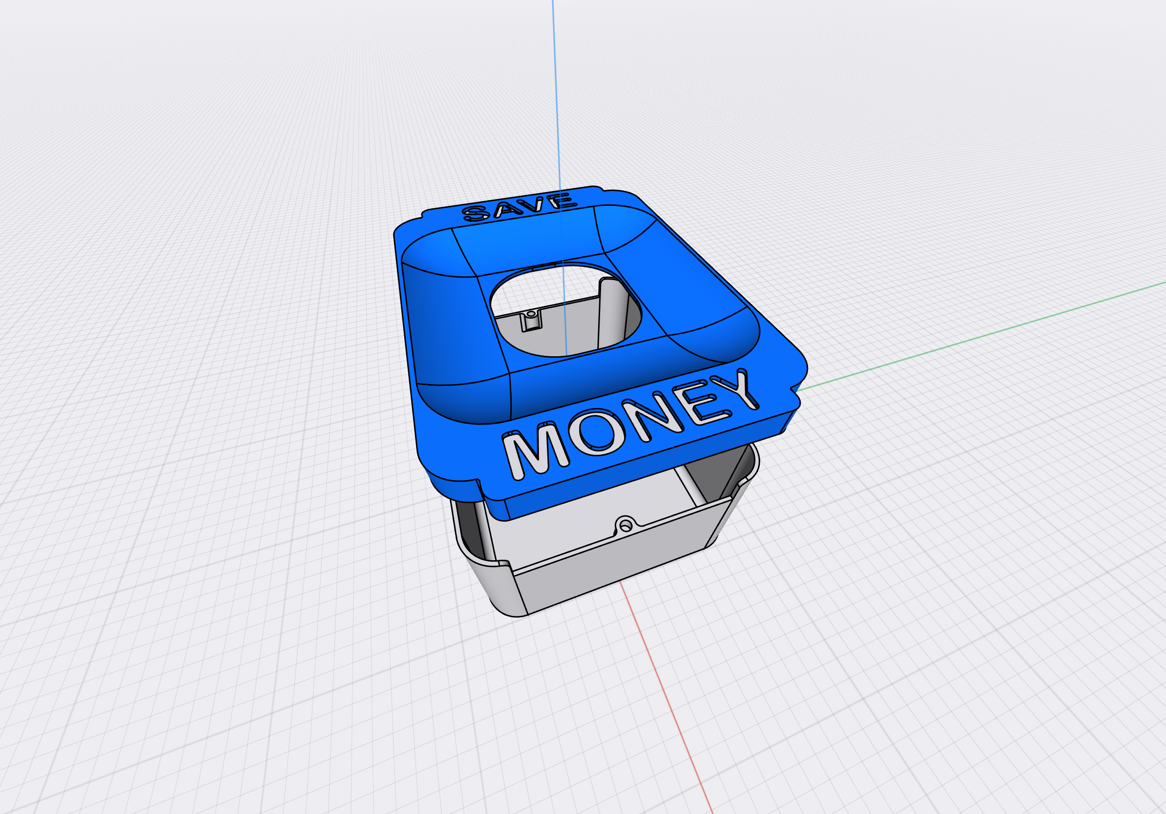 Coin Box with magnet by Tenz | Download free STL model | Printables.com