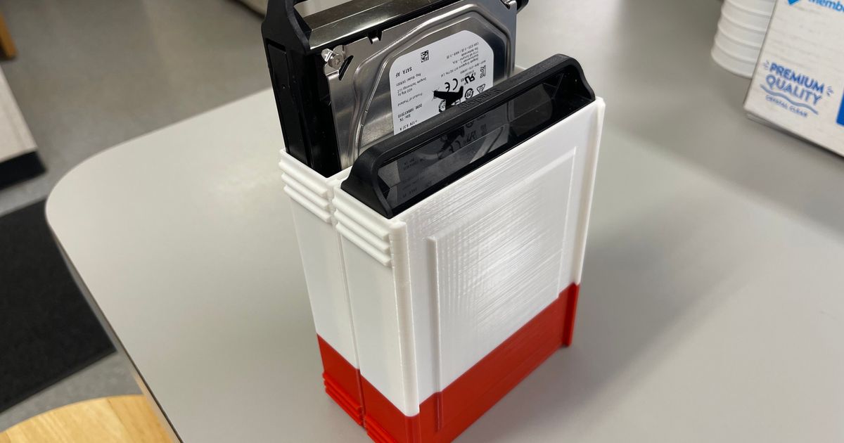 Hard Drive Case by rktkt | Download free STL model | Printables.com