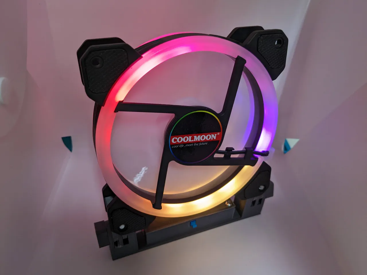 Arduino powered RGB PC fan by facelesstech | Download free STL model ...