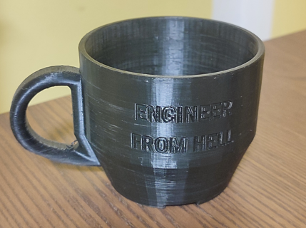 Engineer coffee mug by Lucas S. | Download free STL model | Printables.com