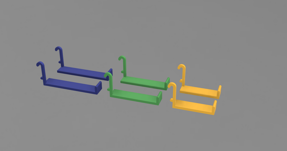 Skadis Hook (various sizes) by kGabriel | Download free STL model ...