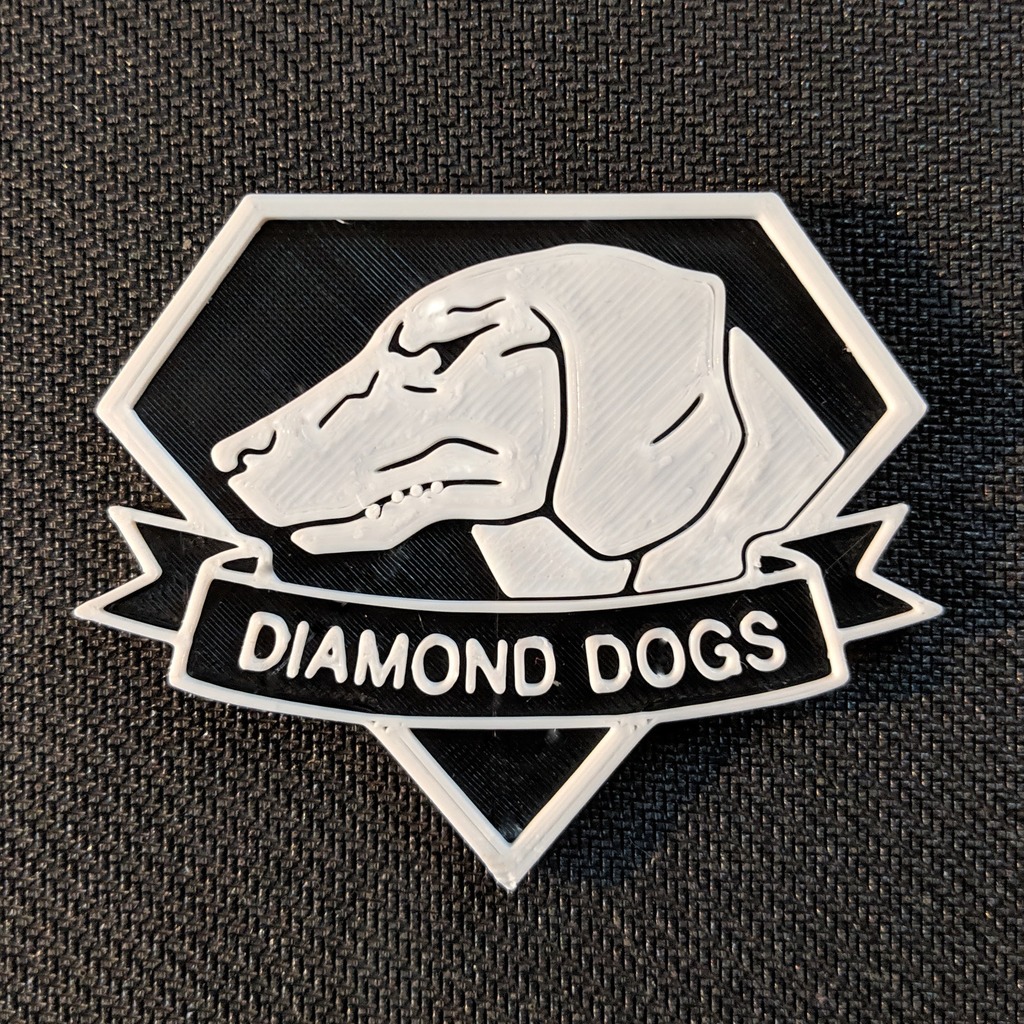 Diamond Dogs Emblem by 7824c5a4 | Download free STL model | Printables.com