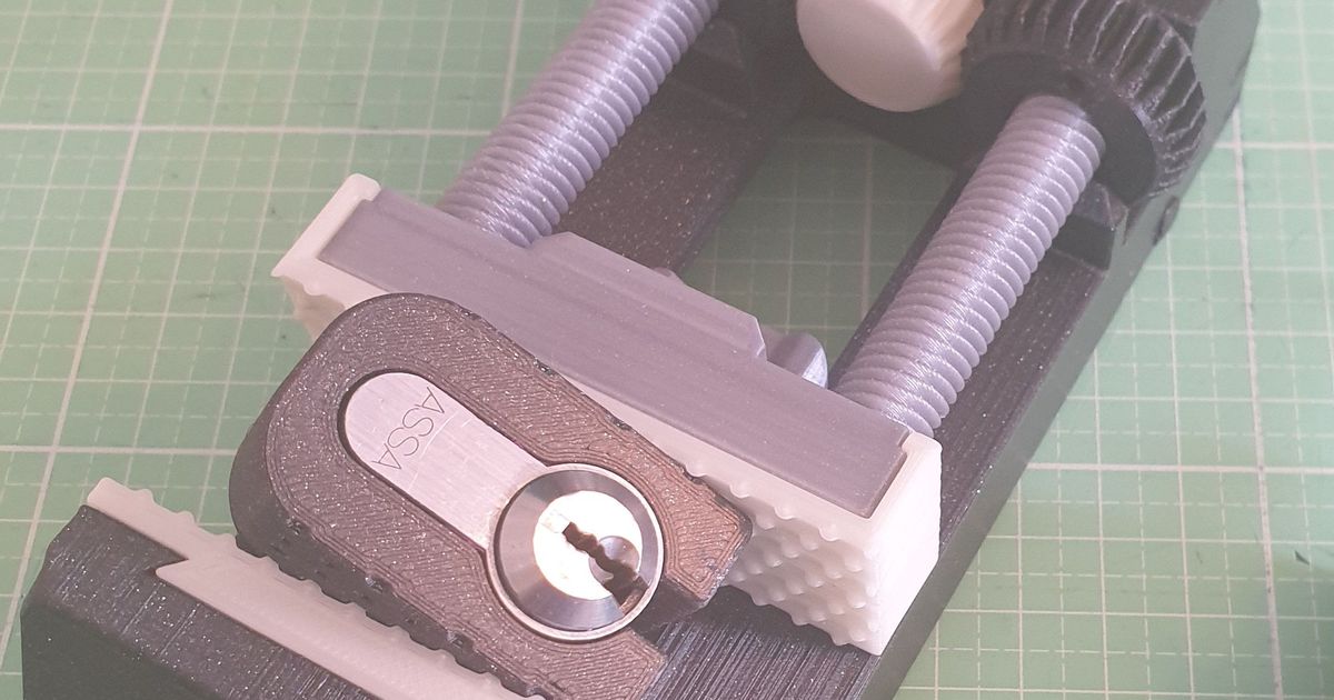 Locksport add-on to "Yet ANOTHER Machine Vise" by betaiv | Download ...