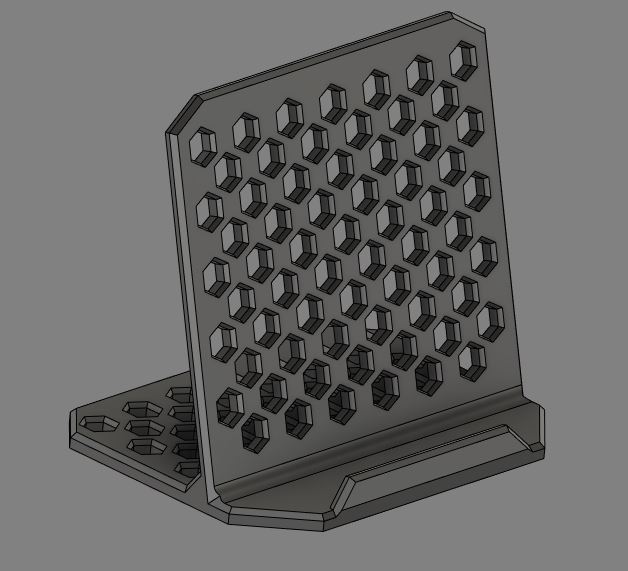 Simple Phone Stand by DGA | Download free STL model | Printables.com