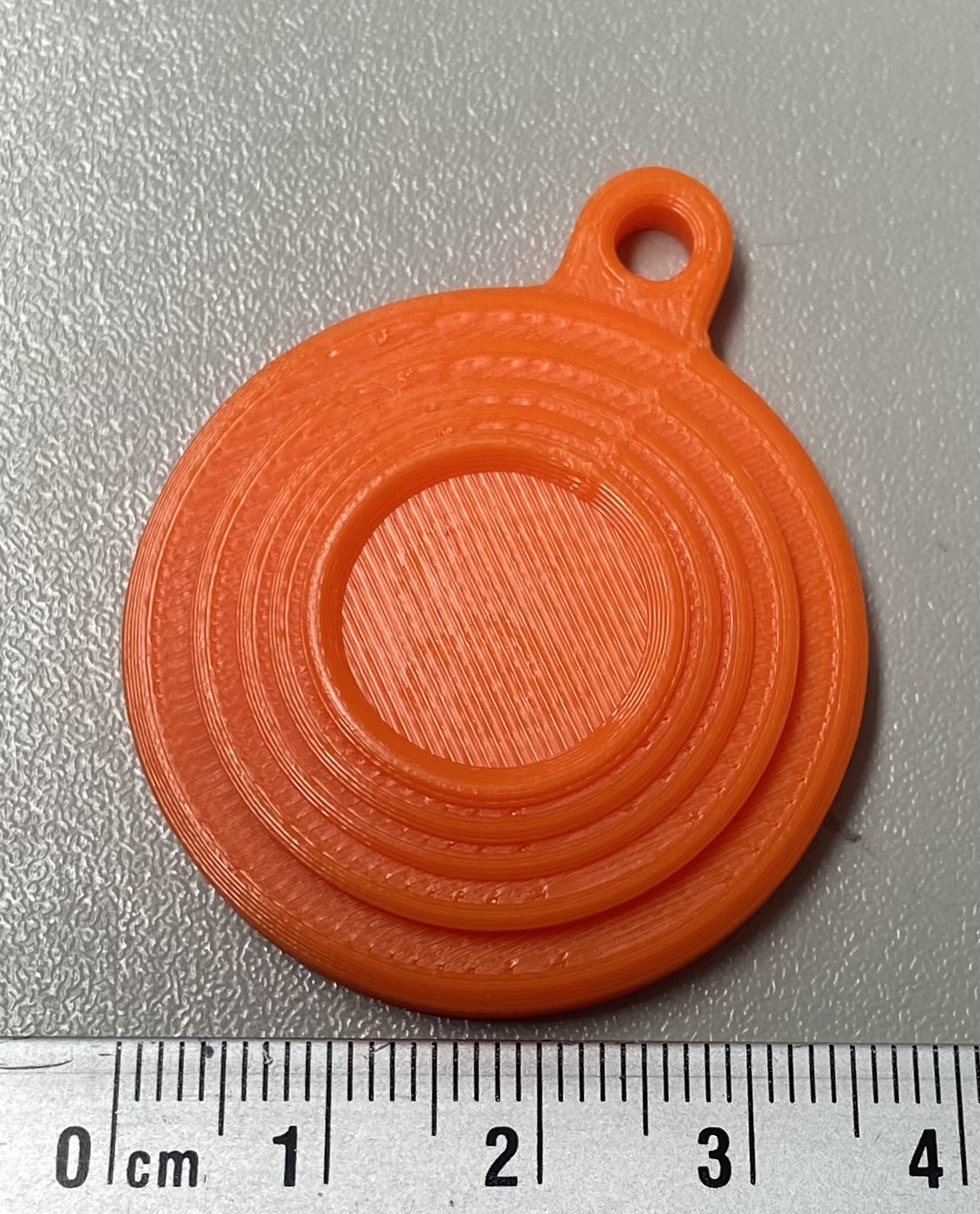 Key chain of a clay pigeon by Marcel Kool | Download free STL model ...