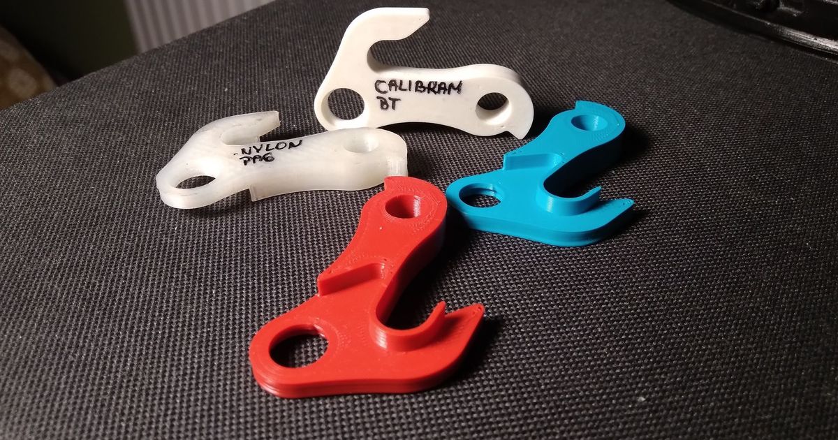 Simple technical filament sample by PoliProto | Download free STL model ...