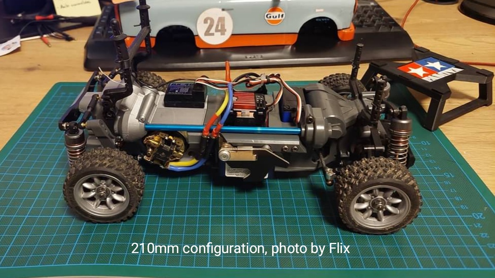 V1 Mid motor conversion for Tamiya MF-01X by HonzaP | Download free STL ...