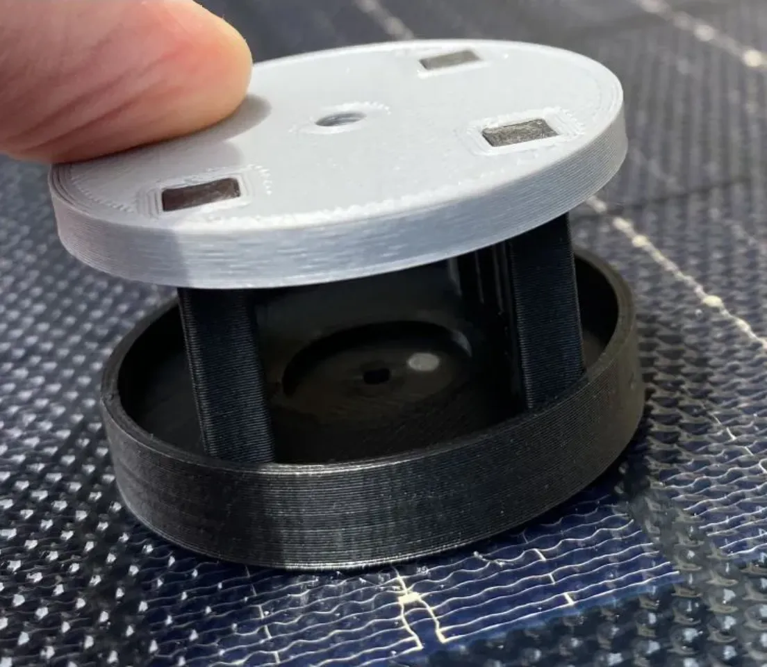 Solar Panel Aiming Tool by rreibel | Download free STL model ...