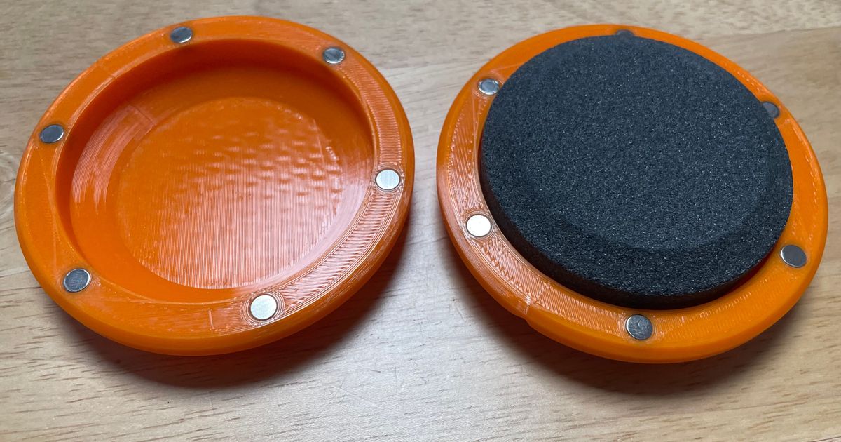 Magnetic Case for Lansky Puck Sharpener by mr-vinn | Download free STL ...