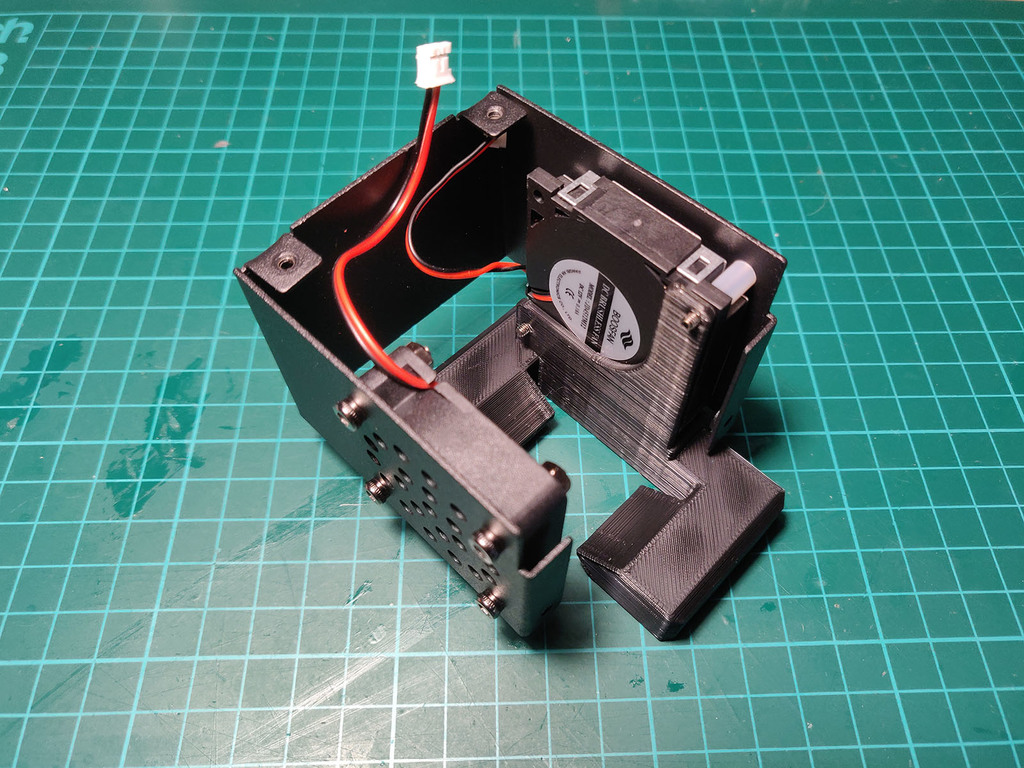 Anycubic i3 Mega-S dual side fan duct by elmo | Download free STL model ...