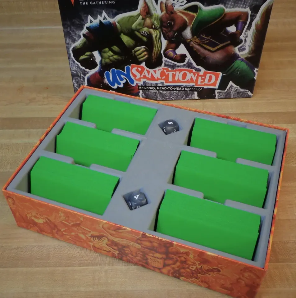 Unsanctioned box insert (MTG) by Tekcor17 | Download free STL model ...