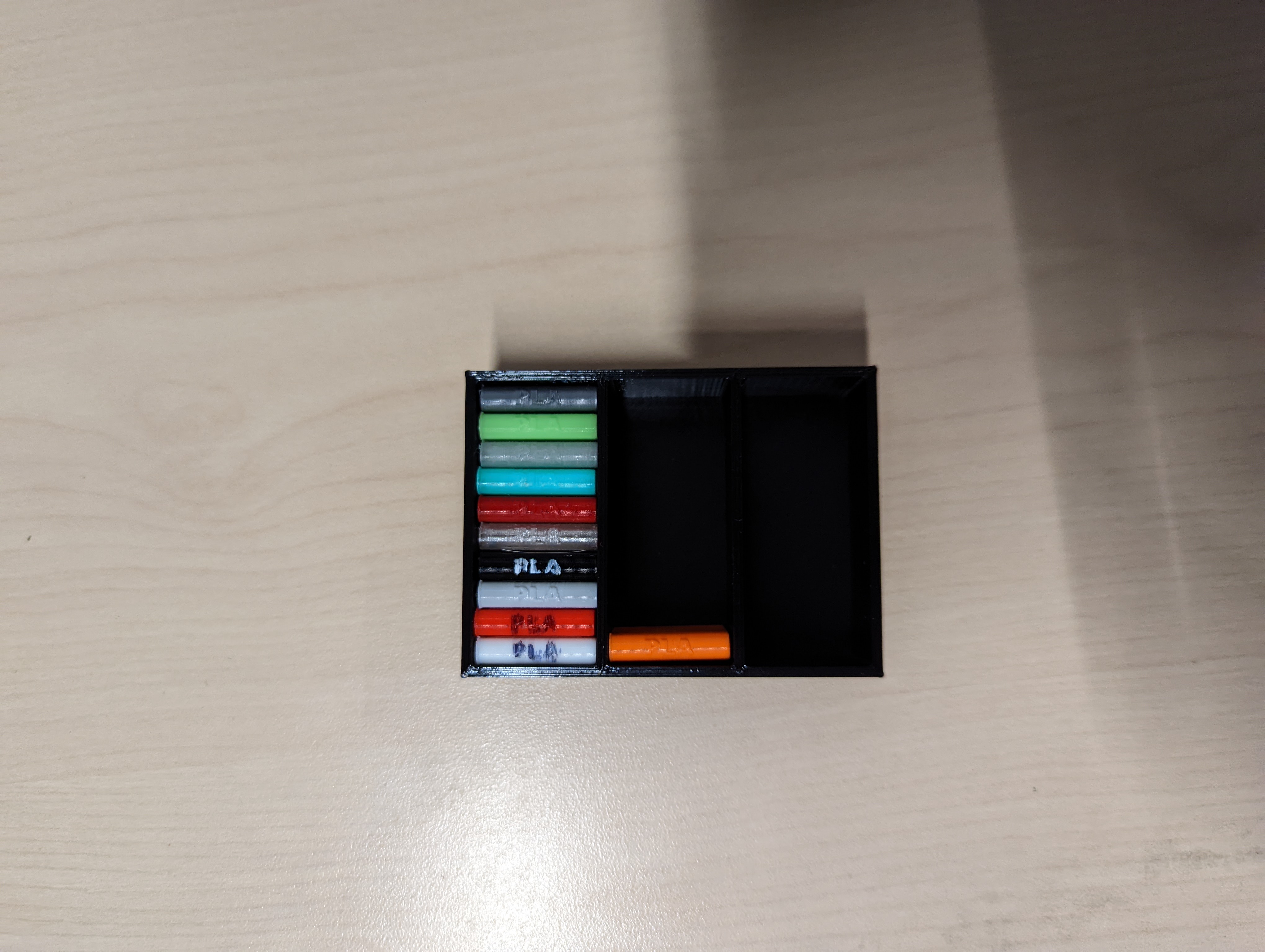 Filament Sample Library | Sample "Books" and Shelf by Maker Space 307 ...